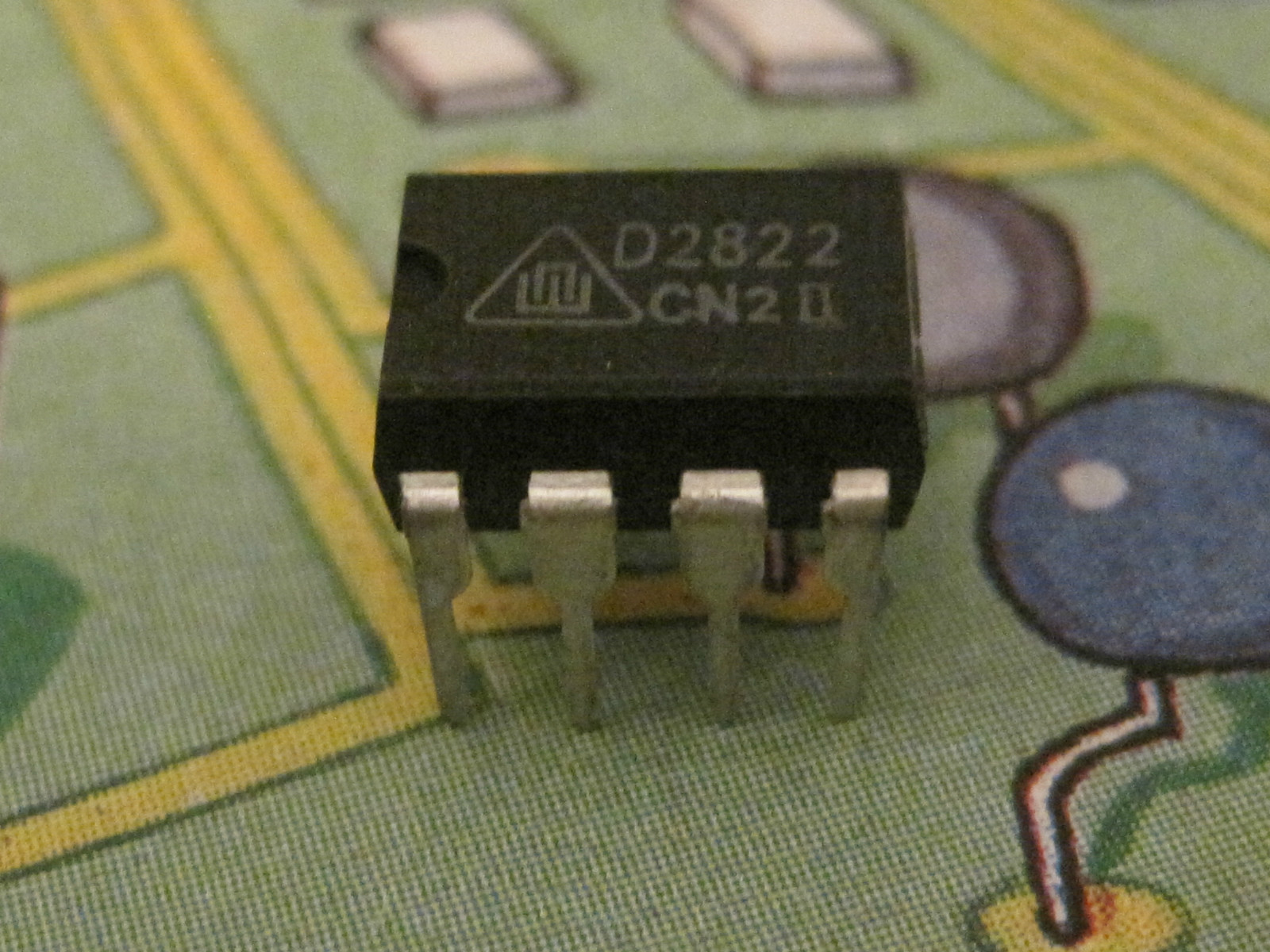 1pcs D2822 CN2 DUAL POWER AMPLIFIER DIP8 SILICORE | eBay