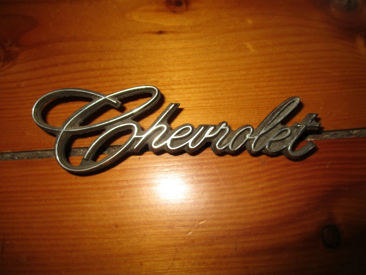 Vintage Cursive Chevrolet Logo