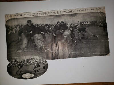 Yale University Versus Army West Point Football Game 1908 Collage Part ...