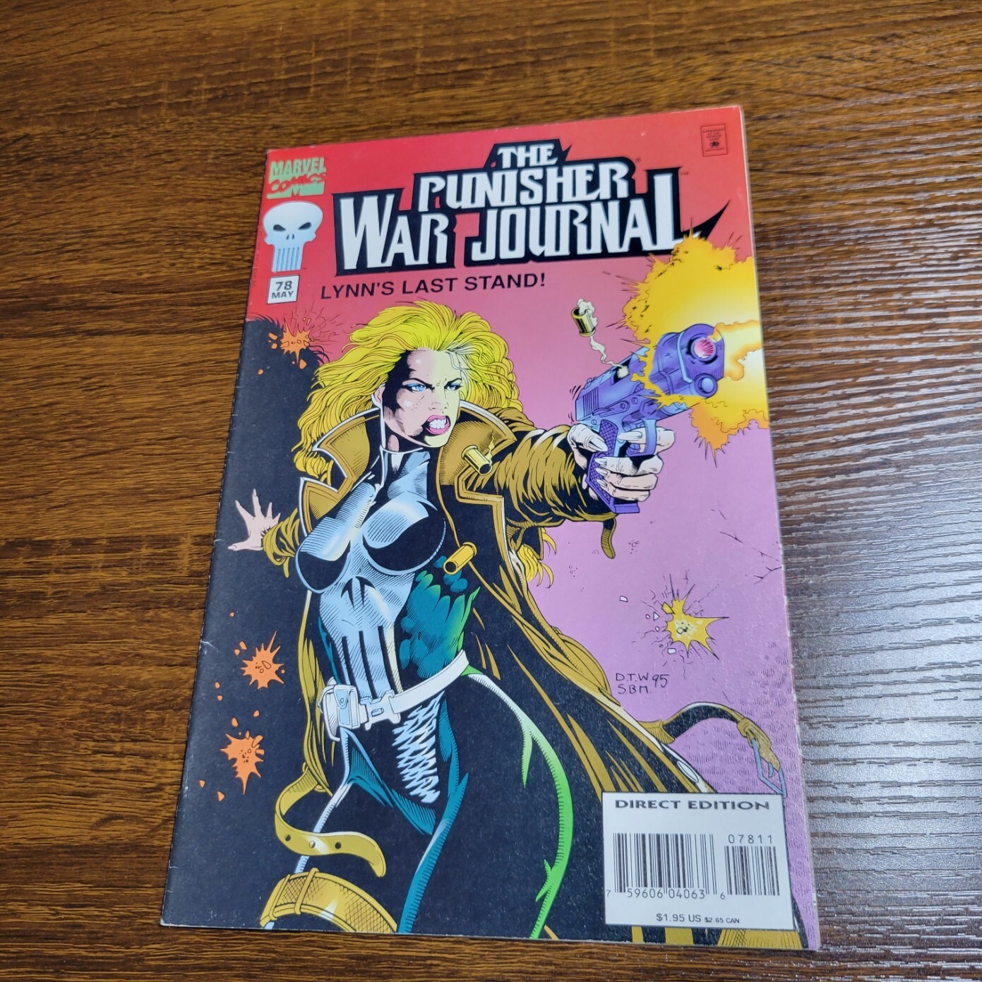 Punisher War Journal #78. Scarce Lynne Michaels cover. Marvel comics | eBay