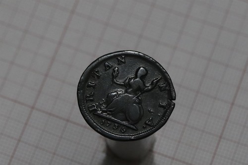 🧭 🇬🇧 UK GB FARTHING 1736 SHARP DETAILS B73 #326 | eBay