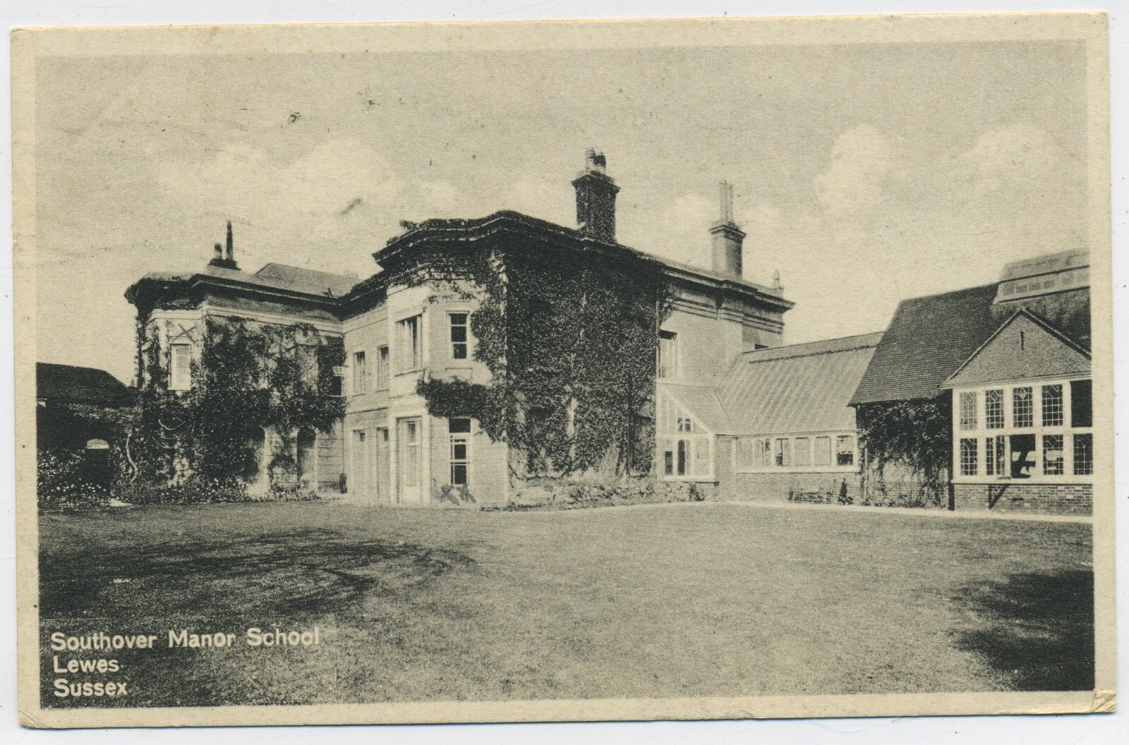 Southover Manor School Lewes Sussex Vintage Postcard K20 | eBay UK