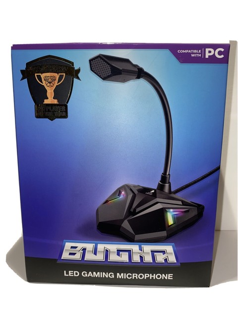 Bugha World Cup LED Gaming Microphone for PC - 2020 for sale online | eBay
