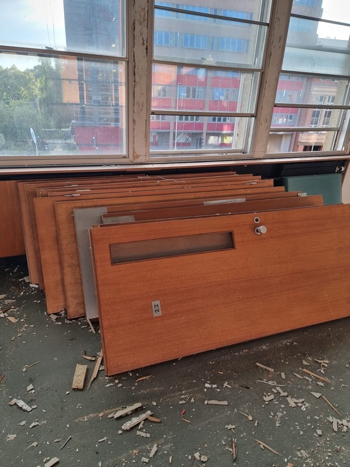 Internal Oak Hampshire Ladder Style Door In Standard, Fire Door or ...