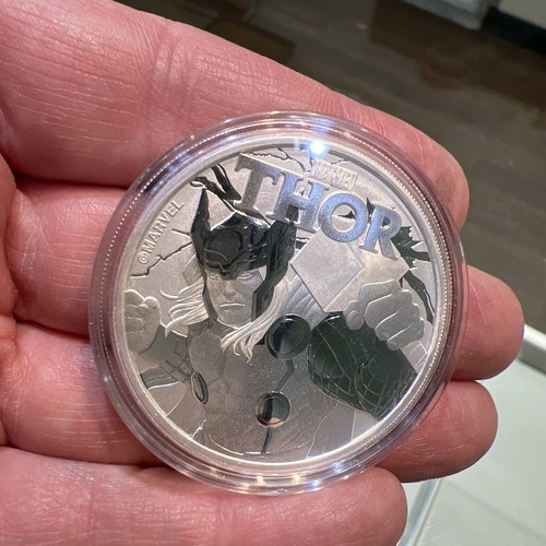 2018 Tuvalu Marvel Comics Thor 1 oz .999 Silver Bullion BU Coin | eBay