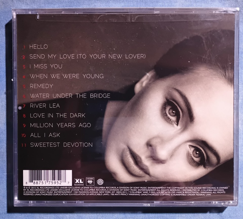 ADELE : 25 (CD) ***NEW*** 11 Premier Tracks! BEST BUY PRICE STICKER # ...