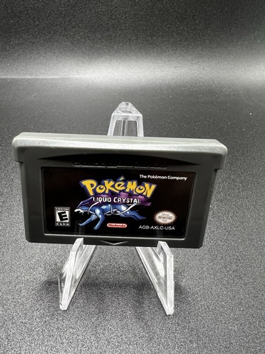 Pokemon Liquid Crystal Custom Game Gameboy Advance GBA Tested Cartridge ...