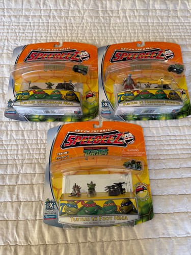 Teenage Mutant Ninja Turtles Speedeez Playmates Complete Set 3/3 | eBay