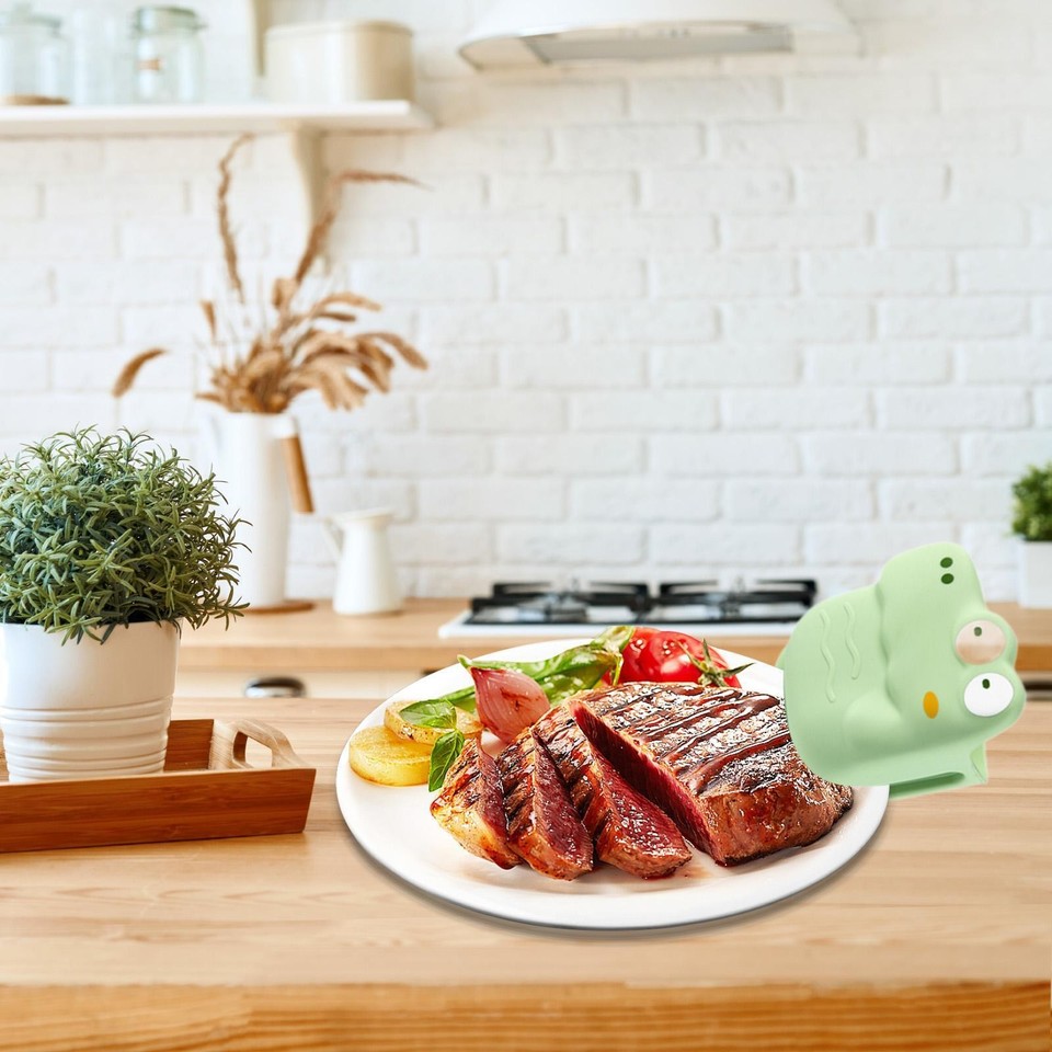 Silicone Oven Mitt Silicone Pan Holder Anti Slip Anti Scalding Cooking ...