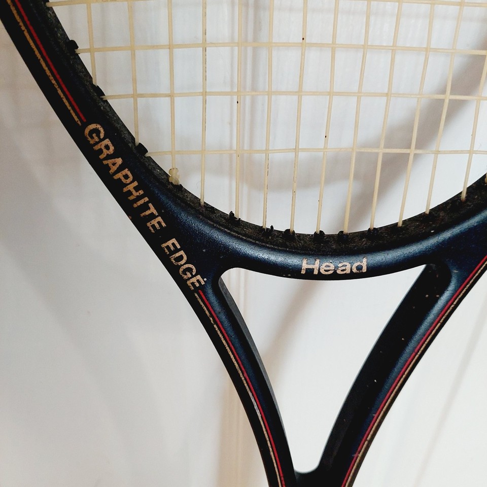 Vintage HEAD Graphite Edge Tennis Racquet | eBay