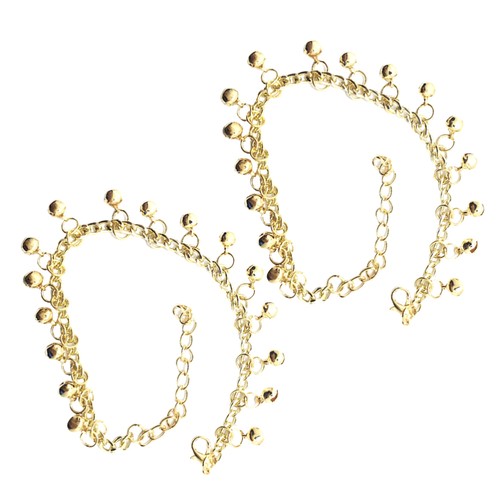 2 Pcs Bracelet De Cheville Cloche Homme Manquer Bracelets Pour Femmes | eBay