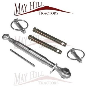 Tractor Top Link + 2 x Top Link Pins Category 1 (19mm) 570mm Closed ...