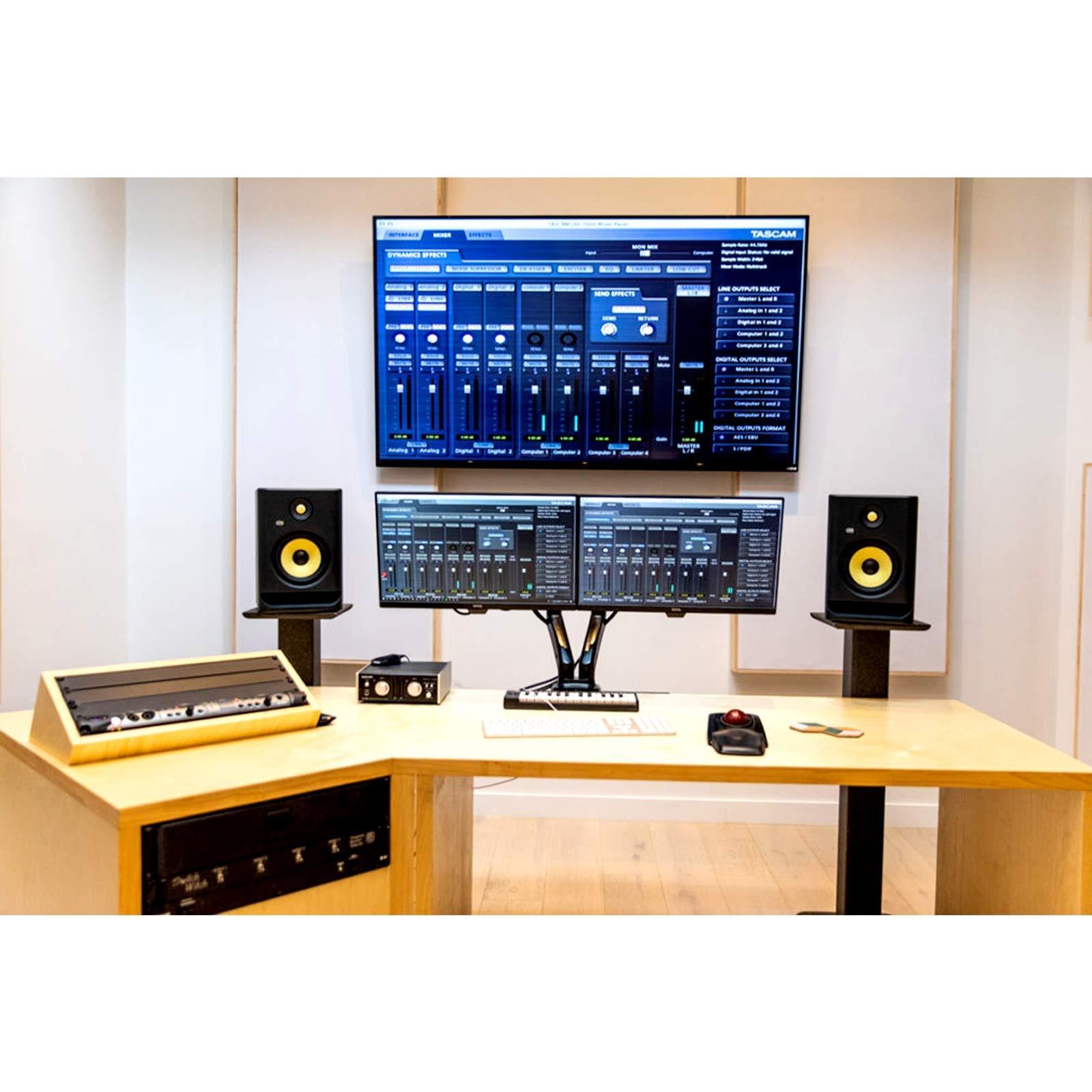 Par de altavoces para monitor de estudio biamplificado activo KRK ROKIT ...