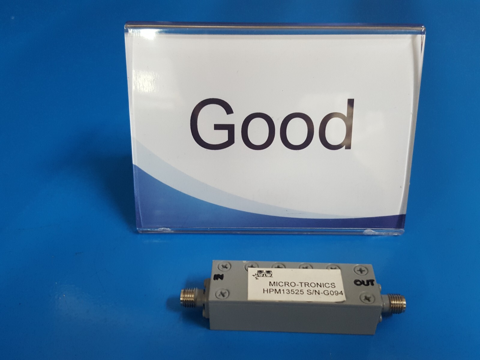 Micro-Tronics HPM13525: SMA High Pass Filter 1.5GHz (G094) | eBay