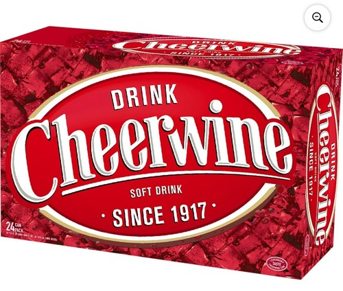 Cheerwine Soda Cherry Drink 24 pack of 12oz cans FREE SHIPPING!! | eBay