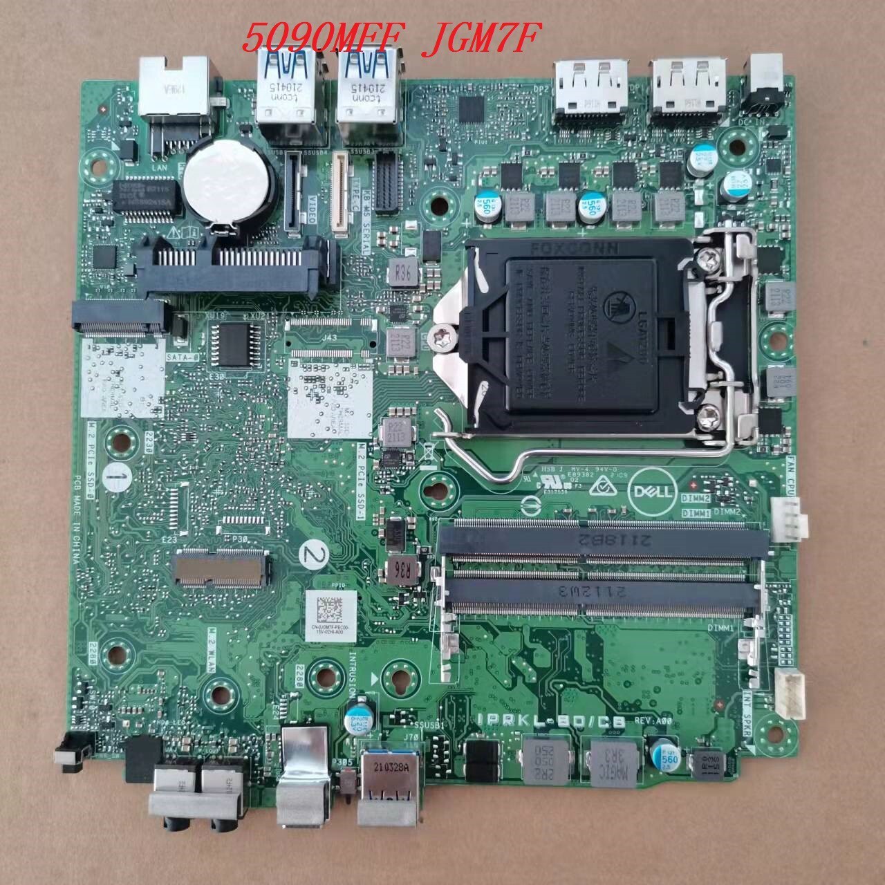 NEW Dell Optiplex 5090 Micro Desktop Motherboard IPRKL-BO/CB JGM7F ...