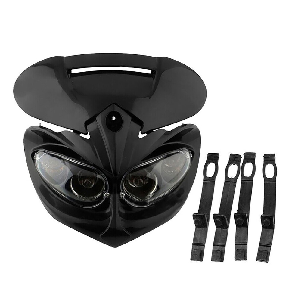 Motorcycle Universal Street Fighter Headlight Fairing Indicators | eBay
