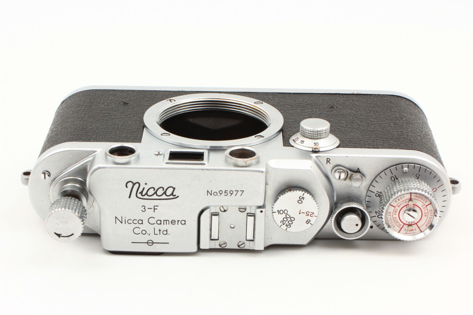 🎦👀[Almost MINT] Nicca 3-F 3F Rangefinder 35mm Film Camera Body Only ...