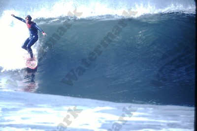 nick christensen Surfing candid Surfer Surfboard beach Vintage SLIDE ...