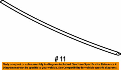75531-60040 Toyota Moulding, windshield, outer upper 7553160040, New ...
