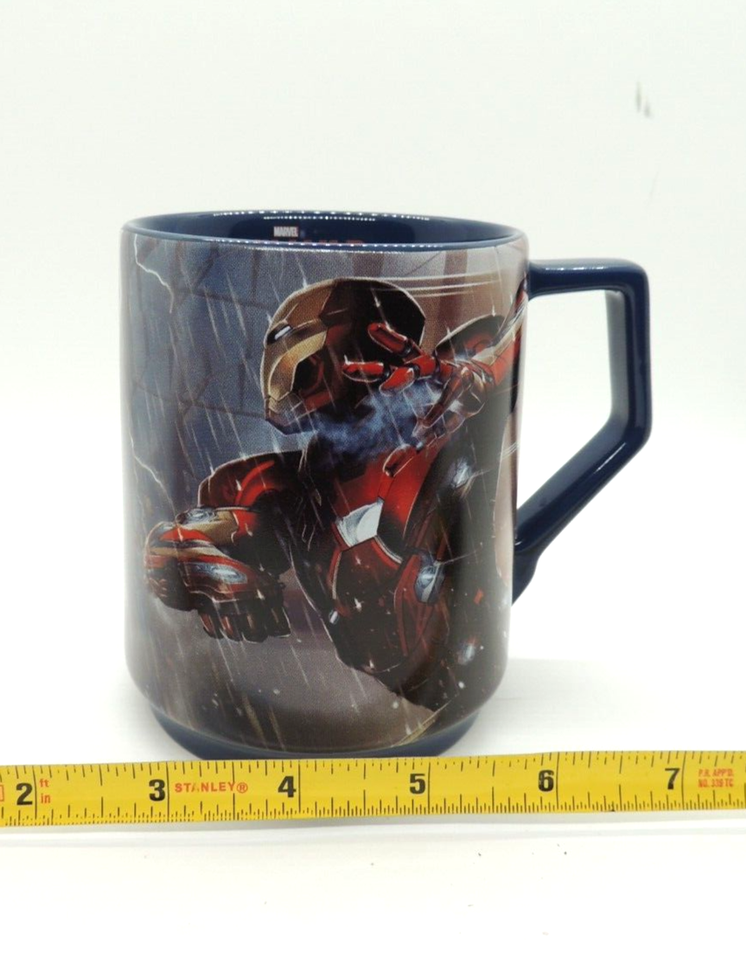 Disney Store Marvel Captain America Iron Man Civil War Mug Coffee Cup ...