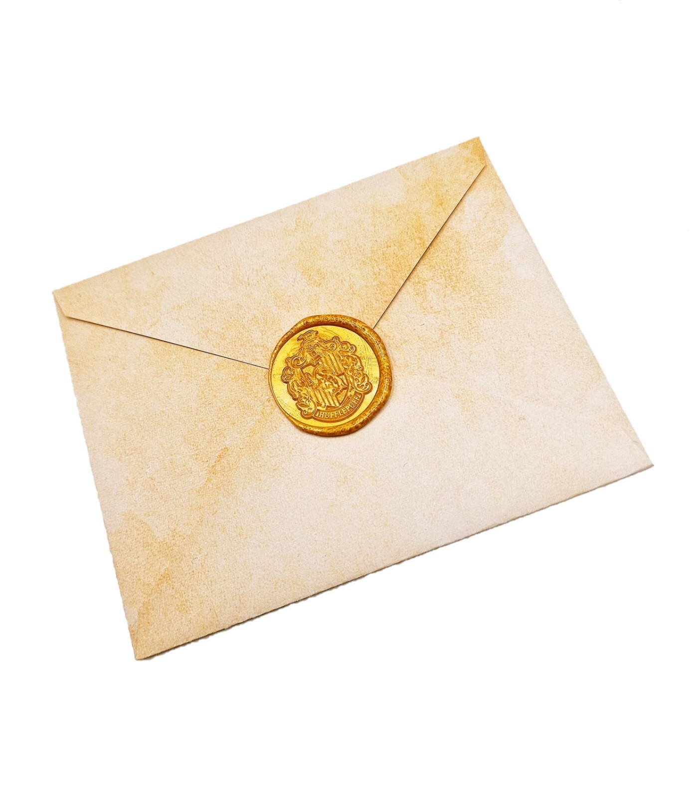 Personalised Hogwarts WELCOME TO HUFFLEPUFF House Letter. Wax Seal ...