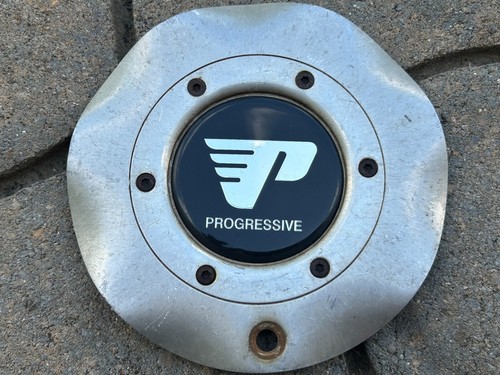 PROGRESSIVE CUSTOM WHEEL CENTER CAP MACHINED HEAVY ALLOY 5 7/8 ...