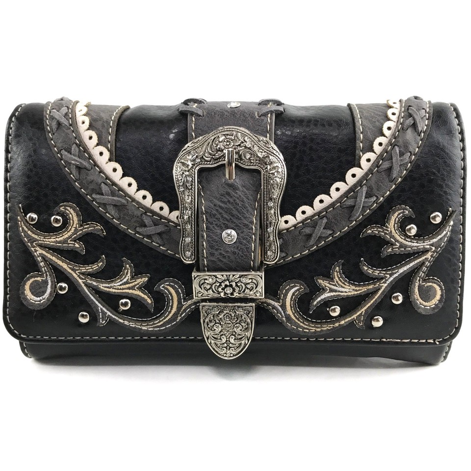 Justin West Trendy Western Rhinestone Concealed Carry Backpack and ...