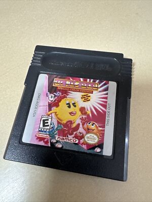 Ms. Pac Man Special Color Edition Gameboy Color Authentic - Tested ...