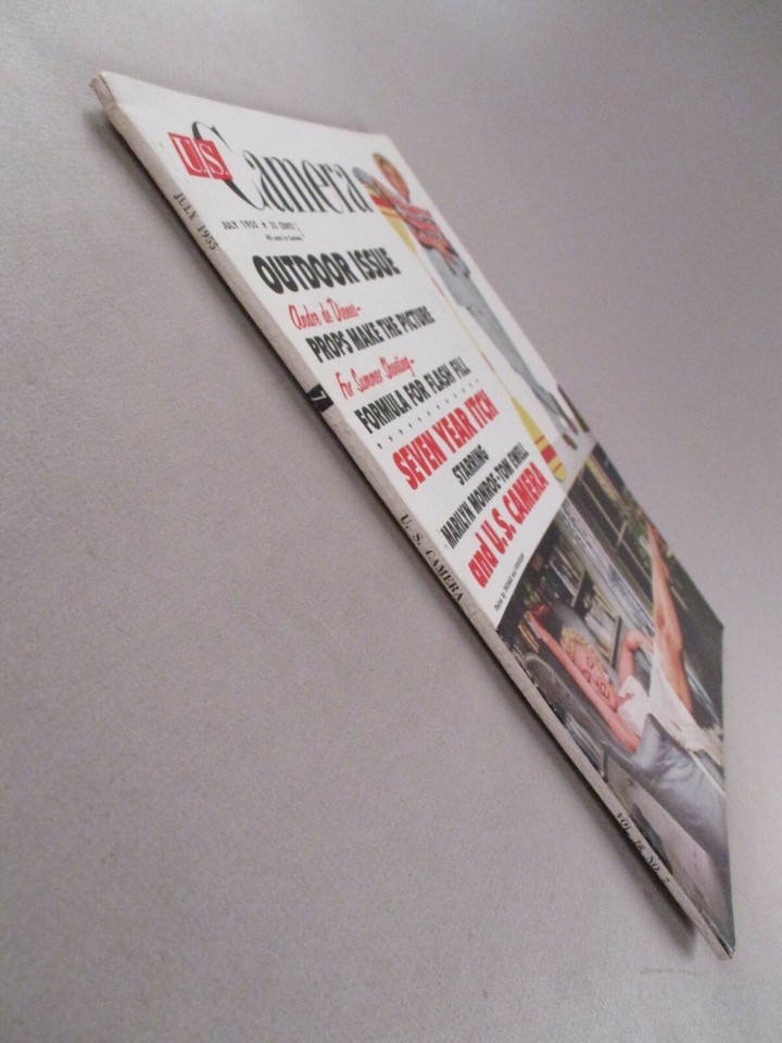 U.S. Camera Magazine - July, 1955 ~~ Marilyn Monroe, Seven Year Itch | eBay