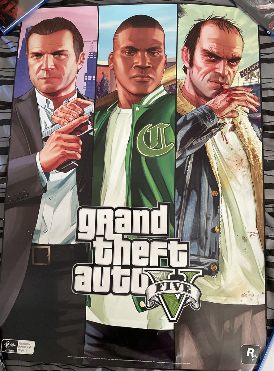 Poster Pre Ordine Gta 5