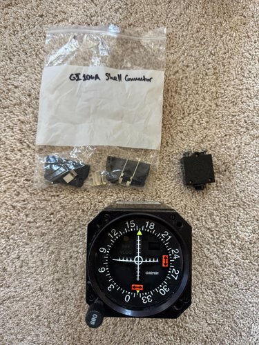 Garmin GI 106A VOR/LOC/GPS with Glideslope Indicator P/N 013-00049-01 ...