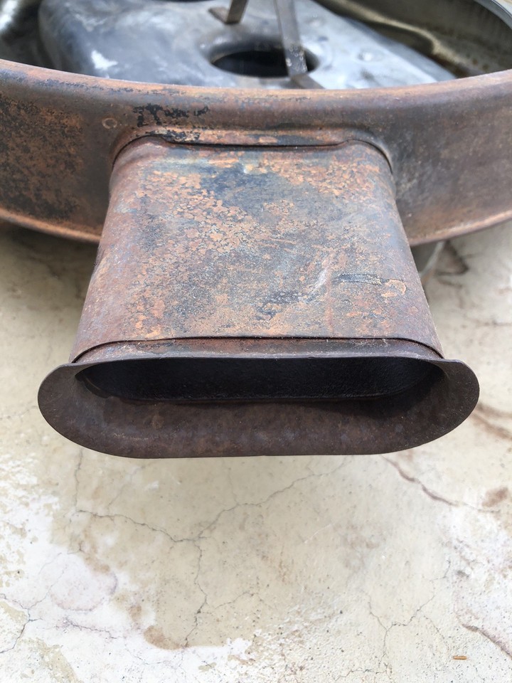 58 CHEVROLET BEL AIR IMPALA TRI-POWER 3X2 AIR CLEANER NOMAD 348 409 ...