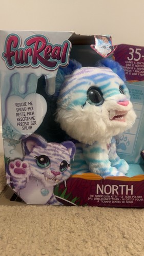 FurReal North the Sabertooth Kitty Interactive Pet Cat Doll Plush NEW ...