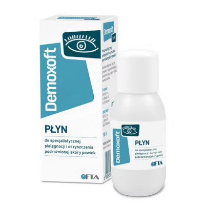 DEMOXOFT 100 ML Pflege und Reinigung der Augenlider ALOE D-Panthenol ...