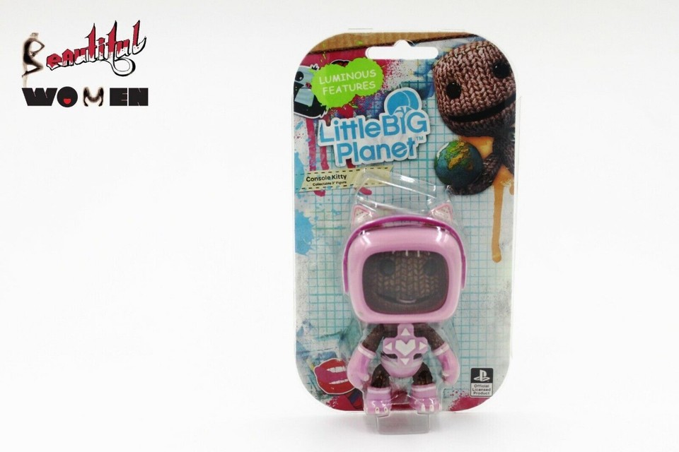 Little Big Planet Figure Sackboy Sackbot Console Kitty 3'' 6'' Toys ...