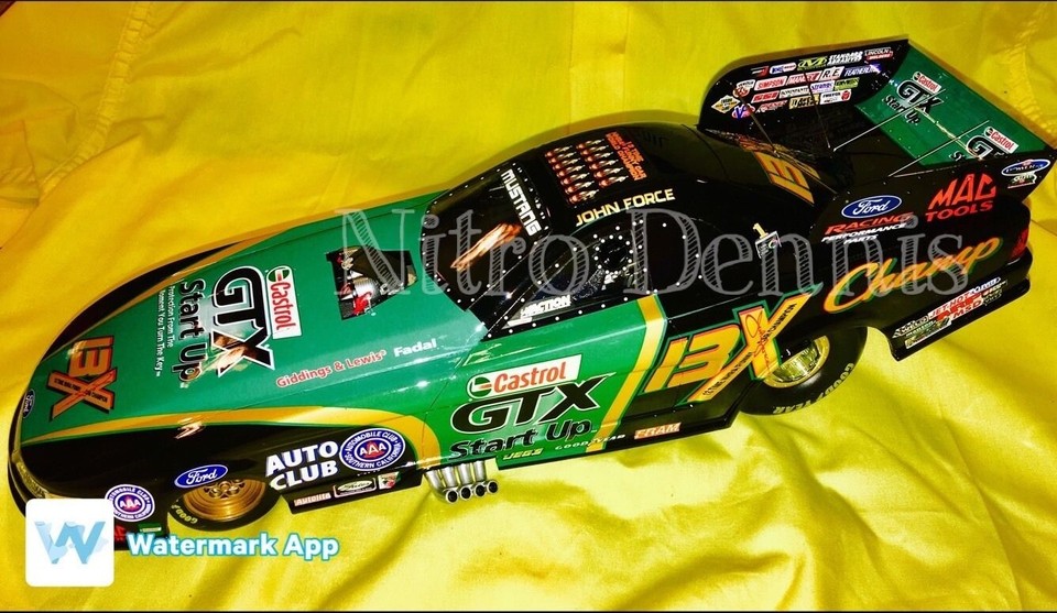 NHRA JOHN FORCE 1:16 Action NITRO Funny Car Diecast 13x CHAMPION Drag ...