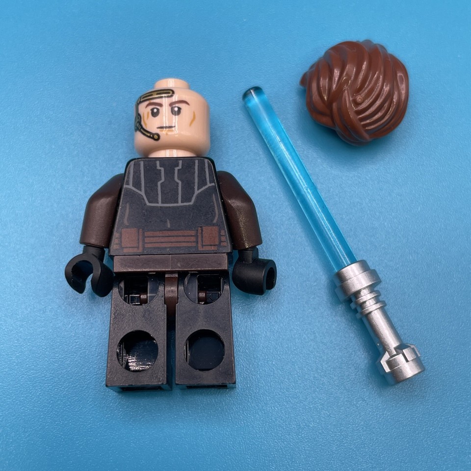 Lego Star Wars Minifigure Anakin Skywalker Black Legs Headset ...