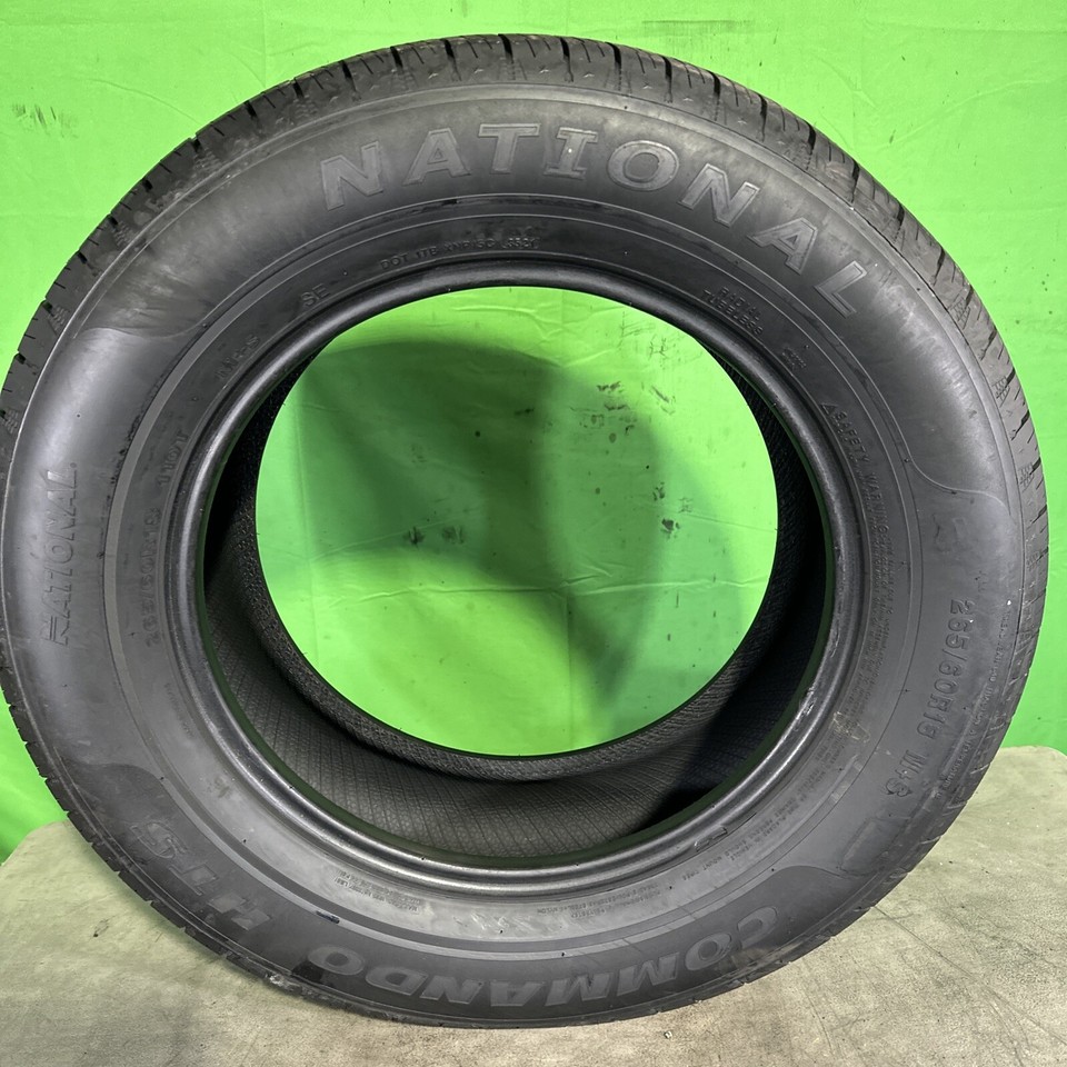 Single,Used-265/60R18 National Commando HTS 110T 9/32 DOT 3521 | eBay