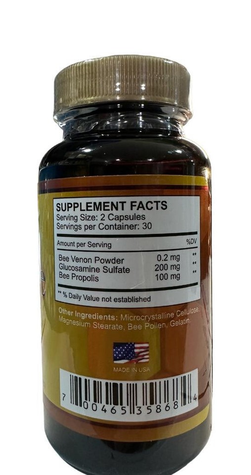 Biobee support joint support Bee Therapy Arthritis Muscle Relief Pills ...