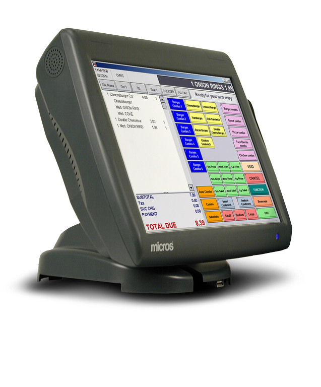 MICROS Workstation 5A Touch Screen Terminal (400814) Windows CE 6.0 | eBay