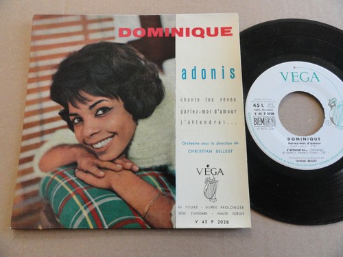 DISQUE 45T DE DOMINIQUE " ADONIS " | eBay