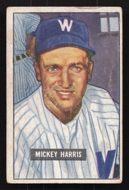 1951 Bowman - #311 Mickey Harris for sale online | eBay