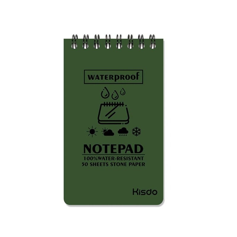 Pocket Notebook Waterproof Notepad Write in the Rain Notebook Top Bound ...