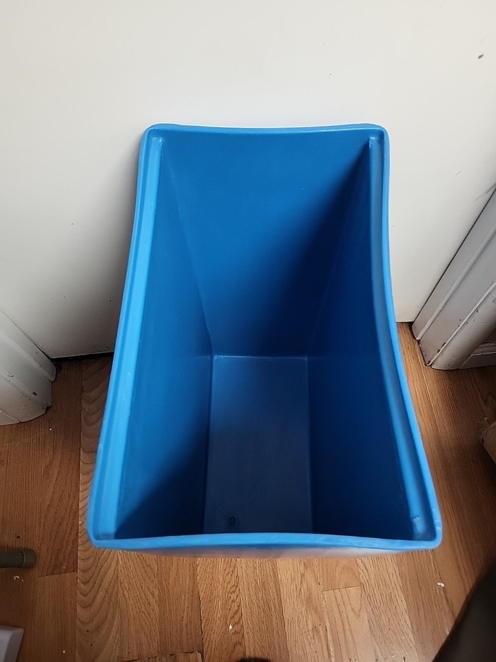 Channel 123B Blue Ingredient Bin, Replacement Bin, Plastic Construction ...