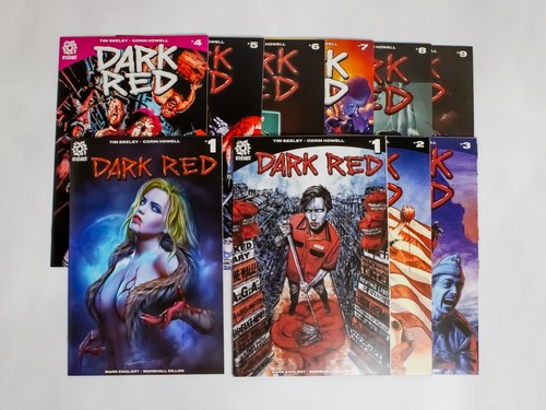 Dark Red #1-9, #1 Maer Variant - Aftershock Publishing Comic - Tim ...