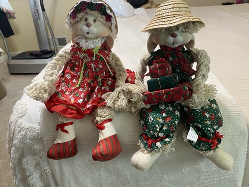 House Of Lloyd Christmas Around The World Floyd & Flossie Bunny Rabbits VTG 90s | eBay