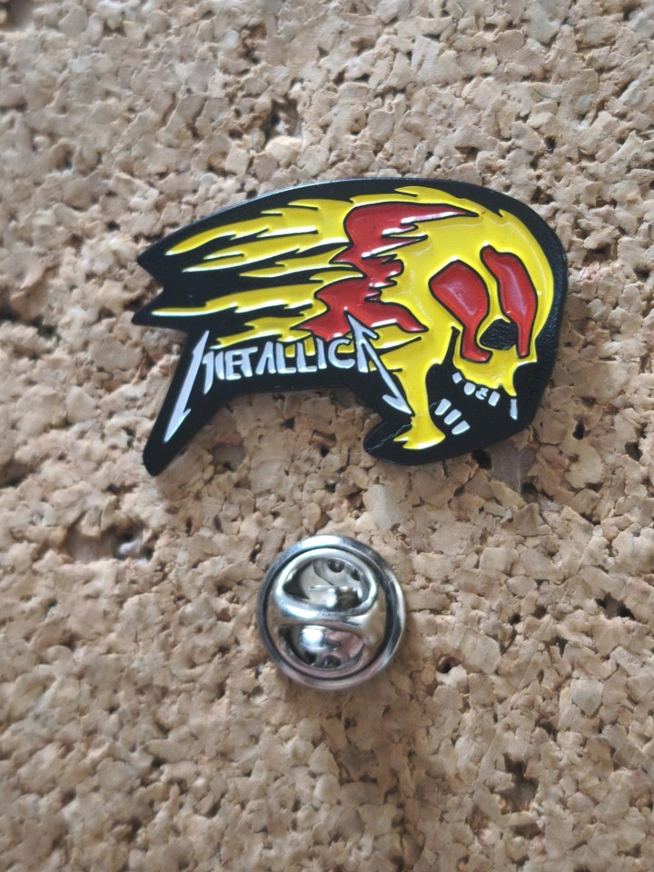 Pin's Musique Groupe Metallica Metal Enamel Lapel Pins Nothing Else ...