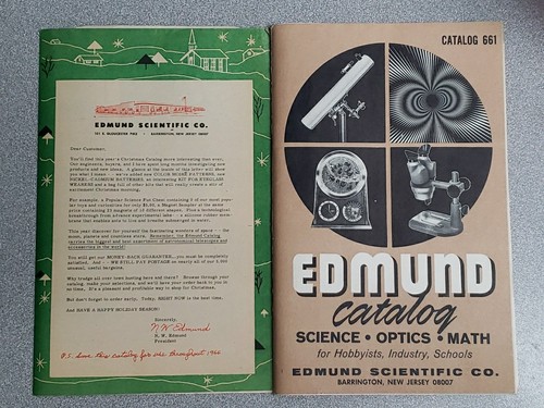 Edmund Scientific Co. Catalog Science Optics & Math 1965 Catalog 661 ...