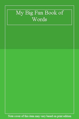 My Big Fun Book of Words | eBay